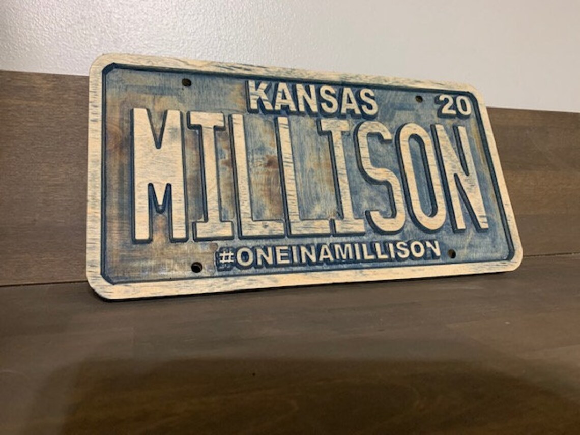 Custom Wood License Plate decorative - Etsy New Zealand