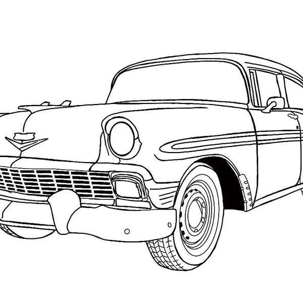 56 Chevy - Etsy
