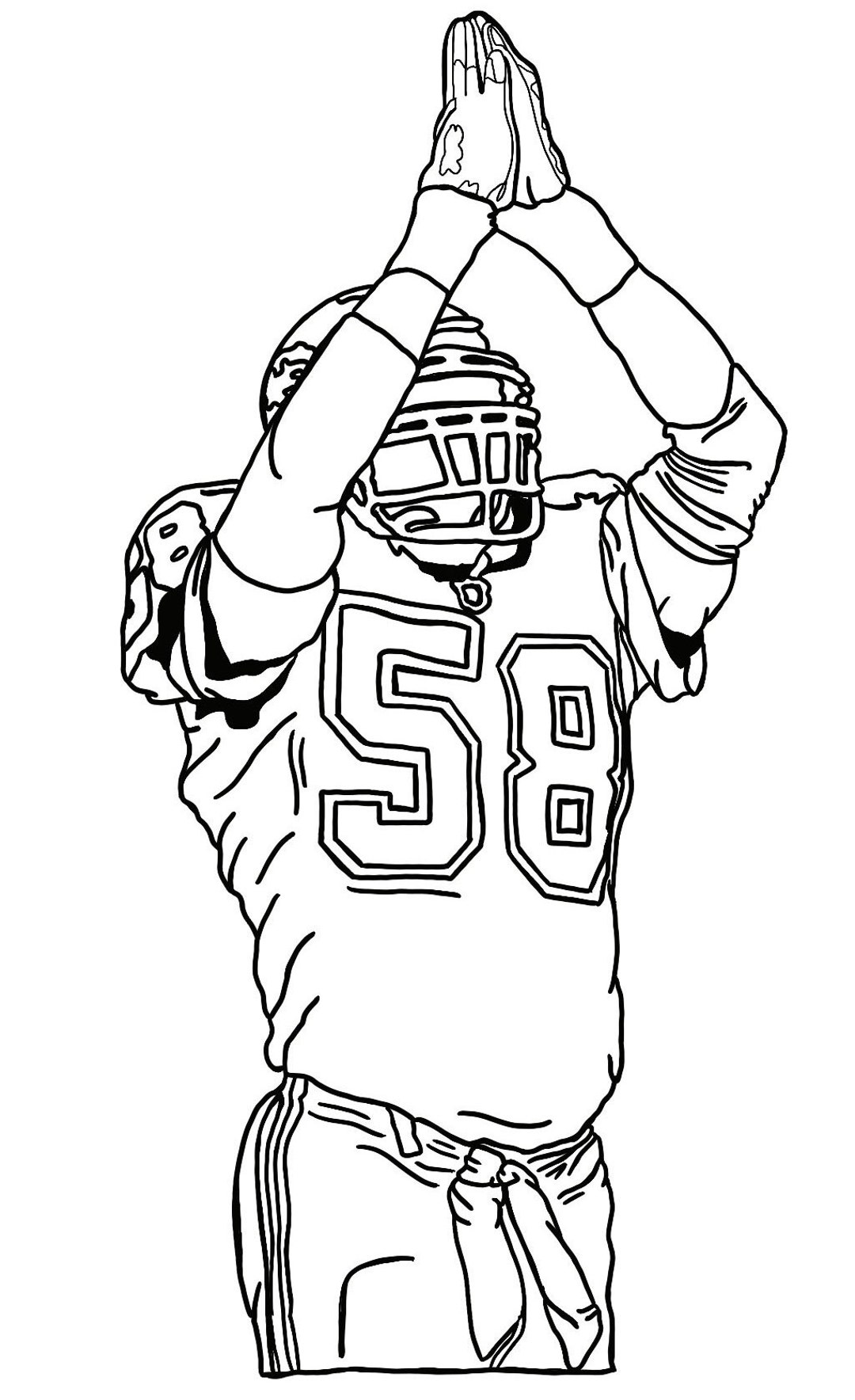 Derrick Thomas Digital Cut Engrave Files Svg, Dxf, Ai, Jpg - Etsy