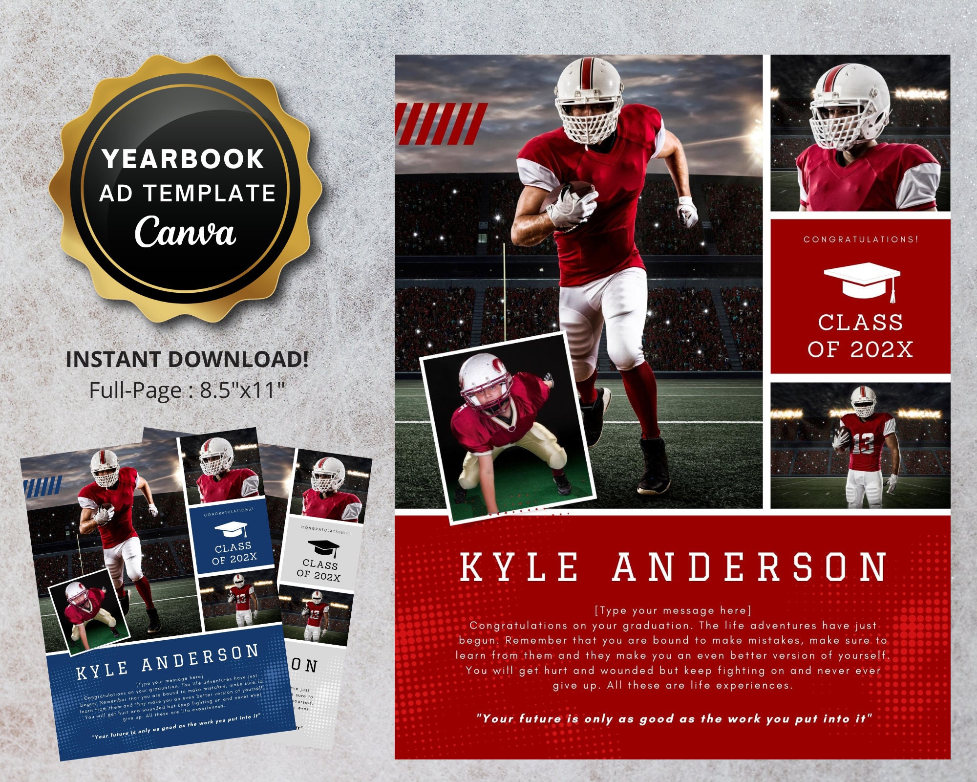 Basketball Program Ad - Etsy