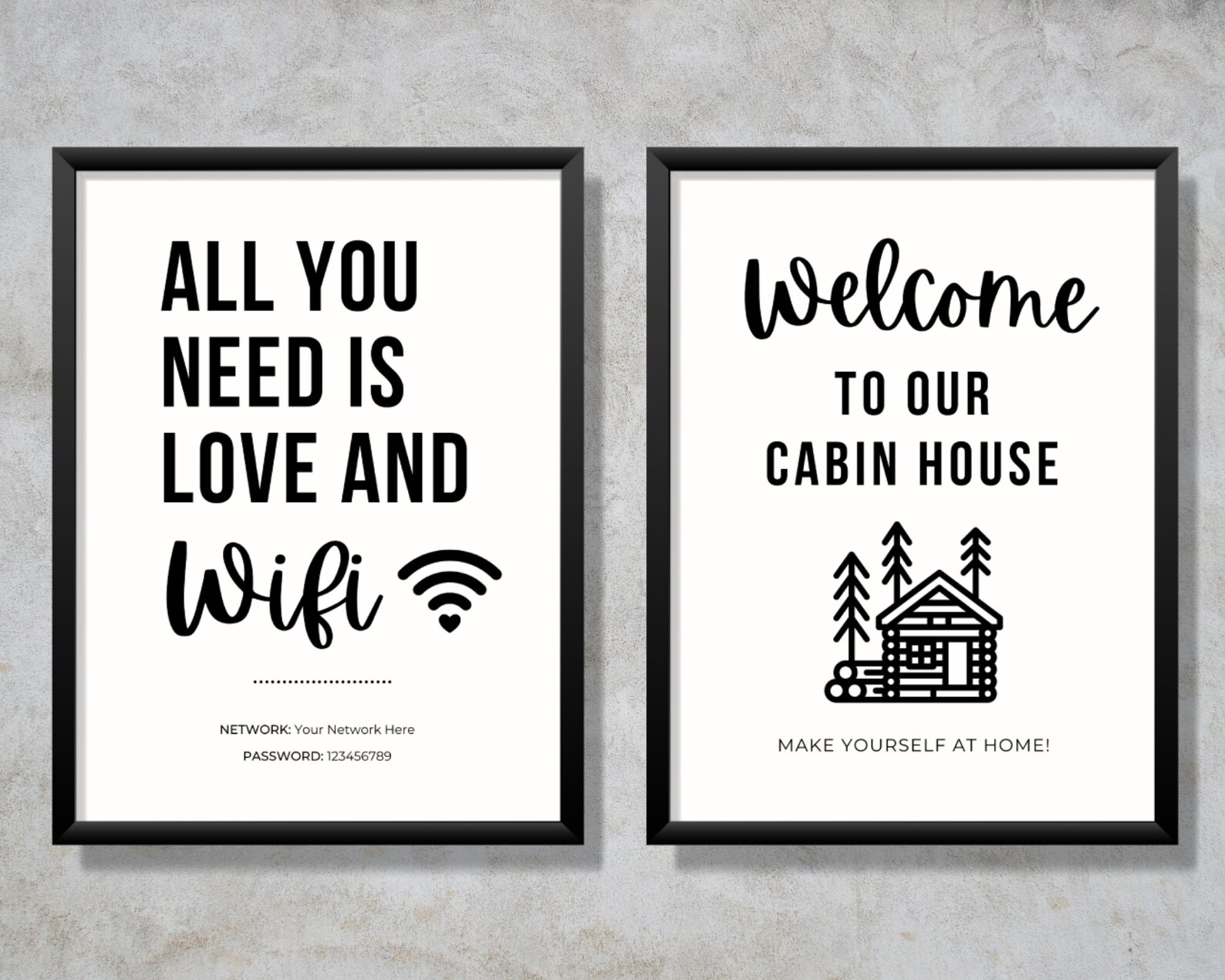 Airbnb Host Printable Bundle VRBO Fillable Editable Canva - Etsy