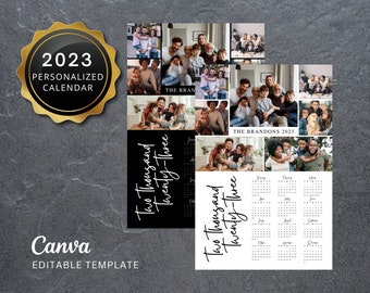 Custom 2023 Wall Calendar - Etsy