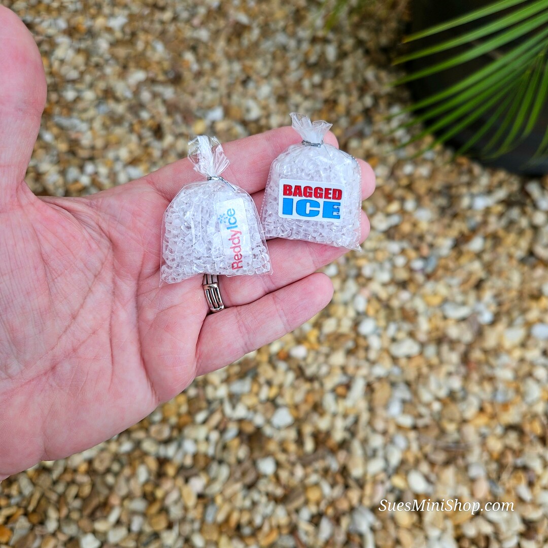 Mini Ice Bag, Tiny Ice Cubes - Etsy