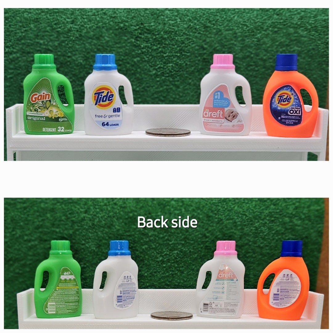 Mini Laundry Detergent Jugs, Mini Laundry Soap 1:6 Scaled - Etsy