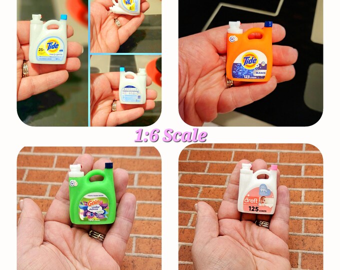 Mini Laundry Soap Prop 1:6 Scale - Etsy