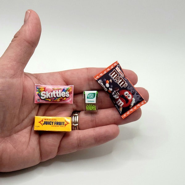 Miniature Candy Bars - Etsy
