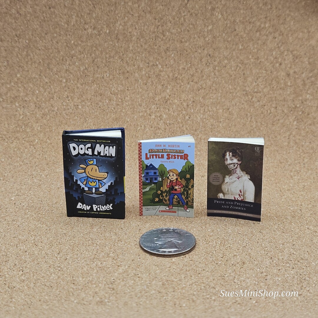 Mini Book Set, 1:6 Scale, Mini Brands Books - Etsy