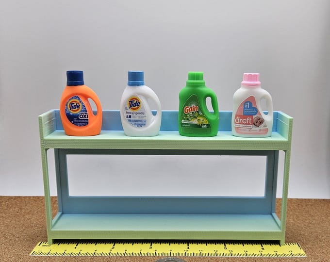 Mini Laundry Detergent Jugs, Mini Laundry Soap 1:6 Scale - Etsy