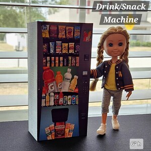 Mini Soda Machine, Mini Vending Machine, 6"h Prop - Etsy