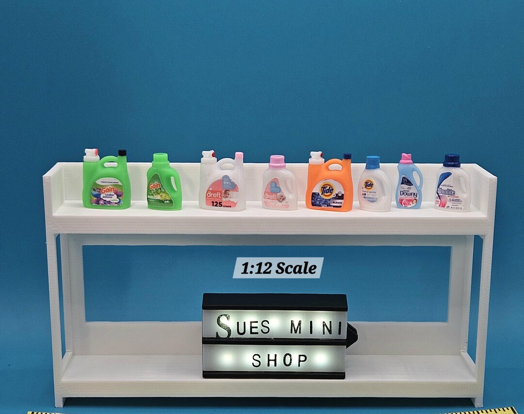 Mini Laundry Detergent, 1:12 Scale, Prop for Doll House - Etsy