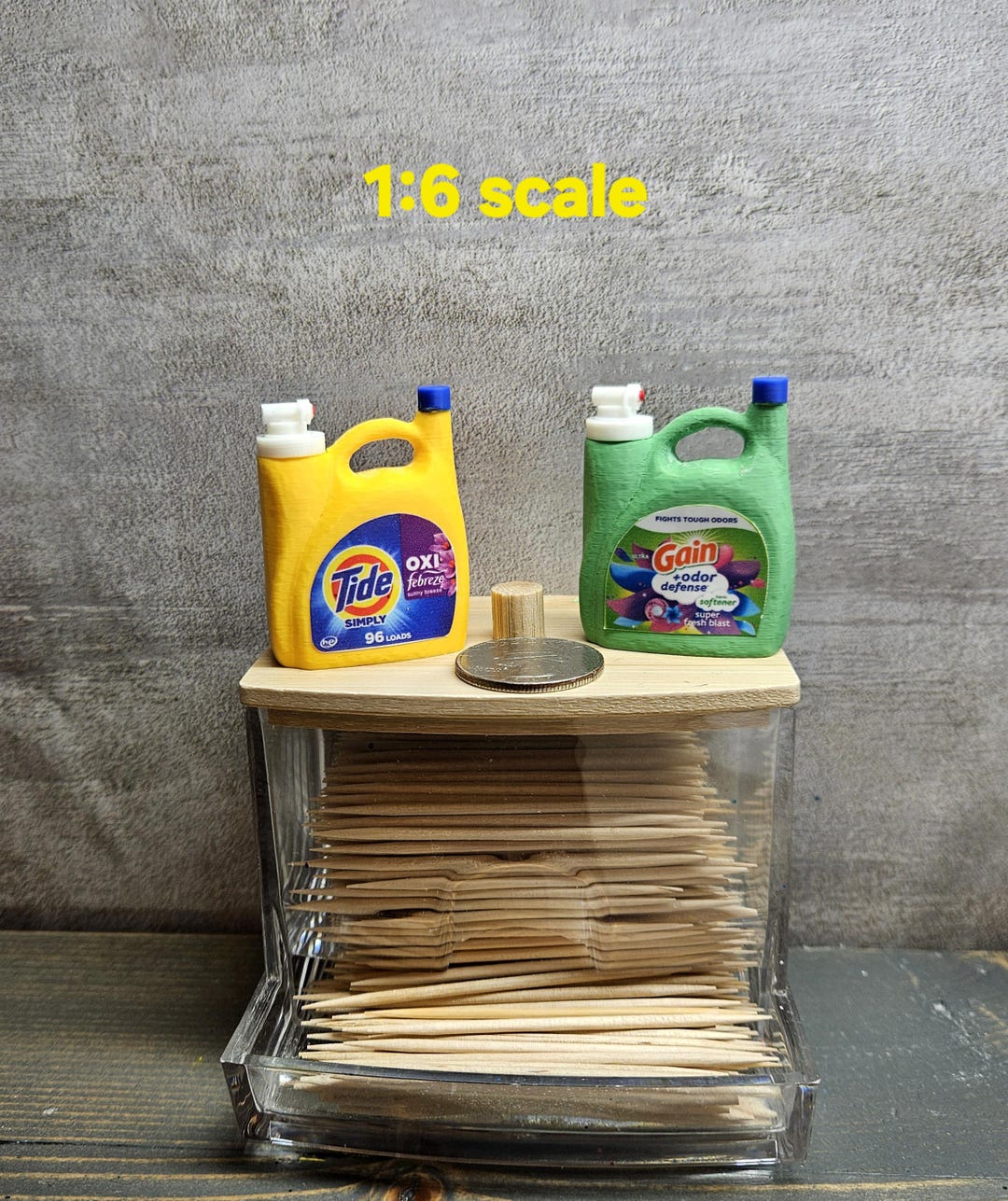 Mini Laundry Detergent W/nozzle, 1:6 Scale, Dollhouse Prop - Etsy Australia