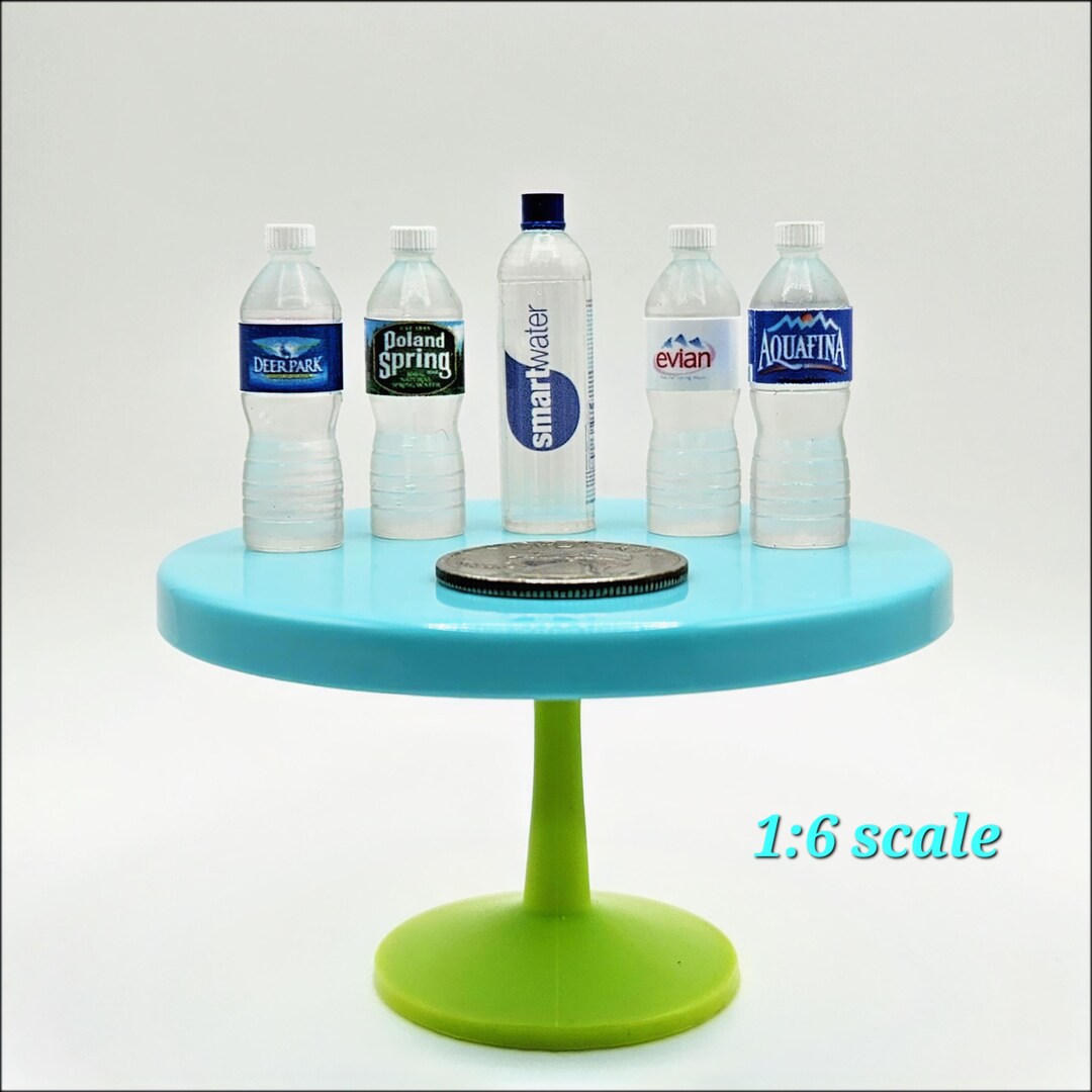 Mini Water Bottle Prop, 1:6 Scale - Etsy