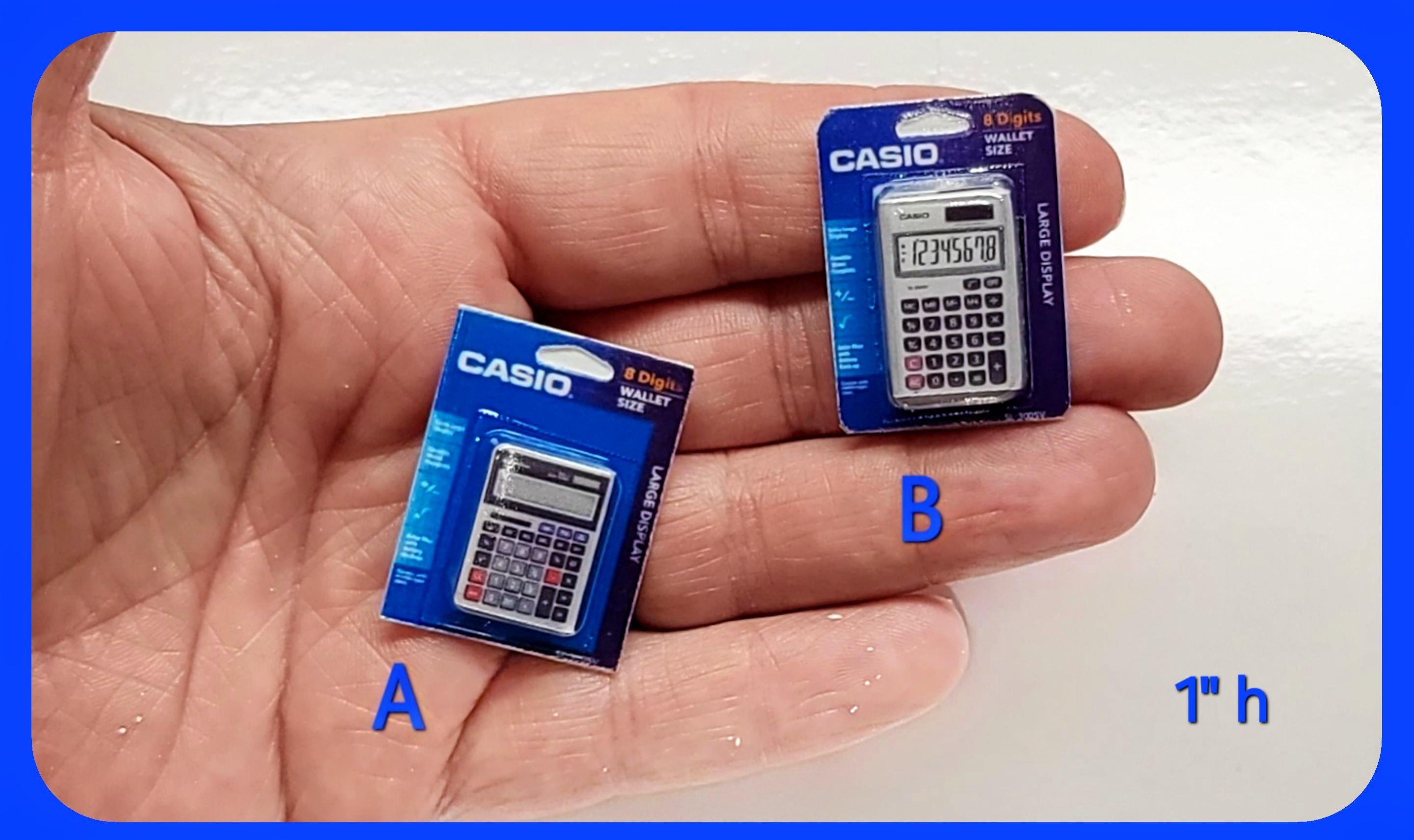 Doll House Mini Calculator Prop - Etsy