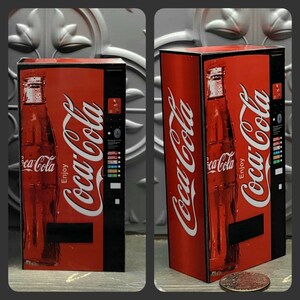 Mini Soda Machine, Mini Vending Machine, 3d Printed & Non Functional - Etsy