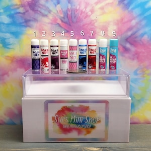 Doll House Hairspray Can, Mini Hairspray, Mini Aqua Net, Mini Rave Can ...