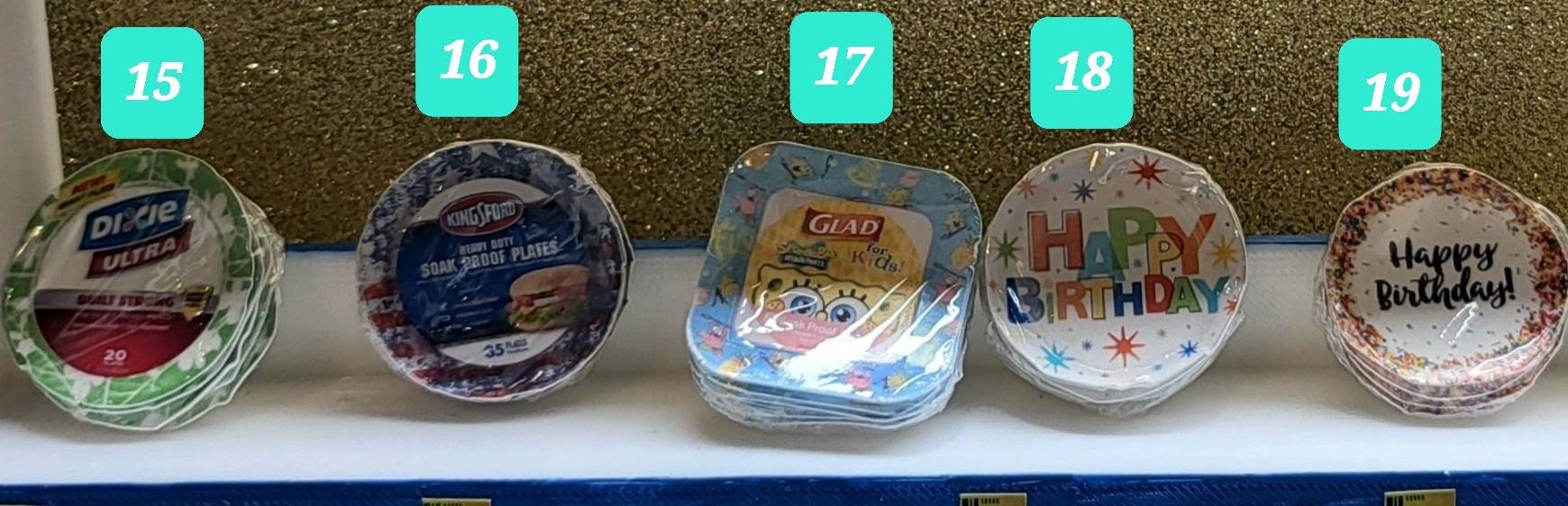 Mini Paper Plates Tiny Plates Dollhouse Plates Mini Plates - Etsy