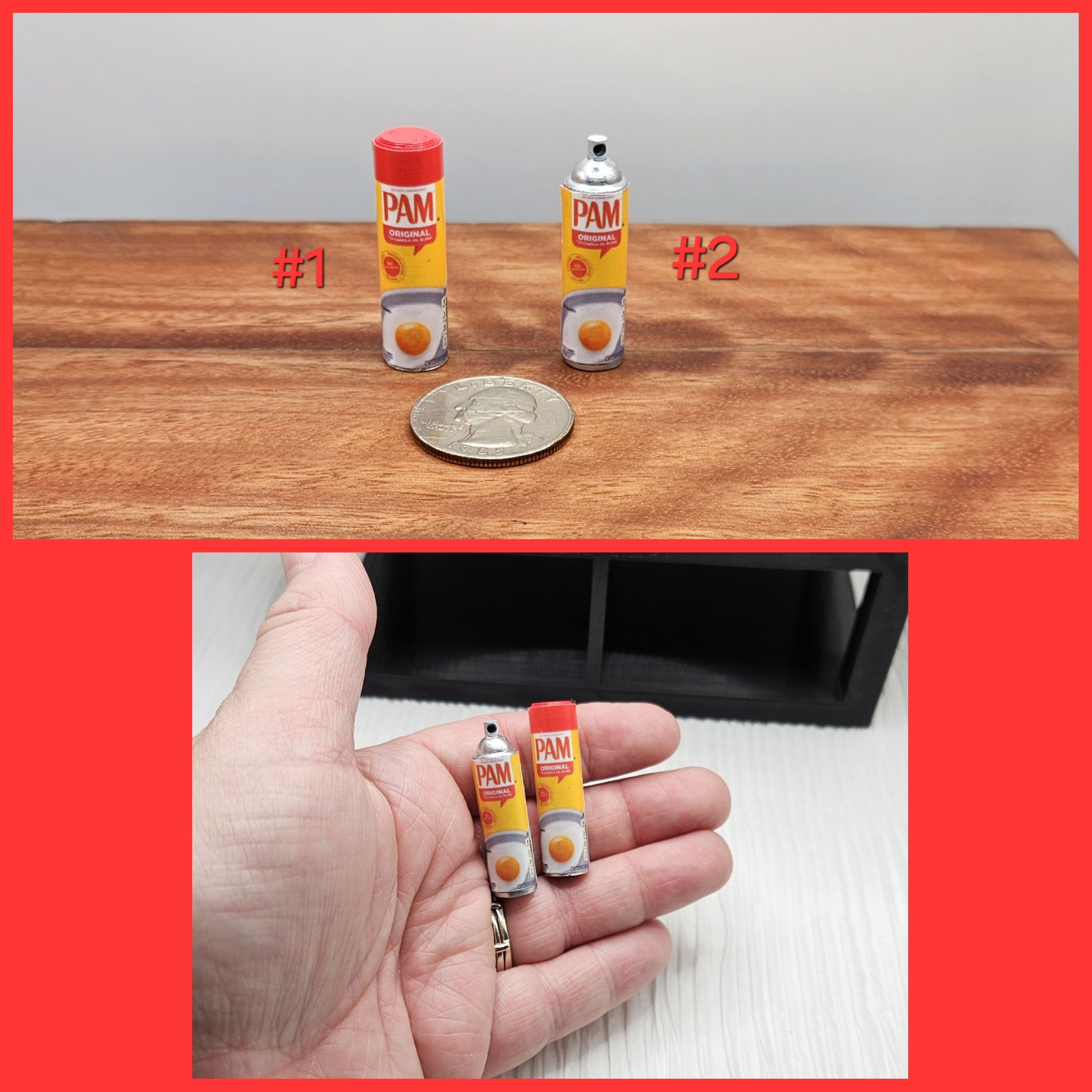 Mini Pam Cooking Spray Can 1:6 Scale - Etsy