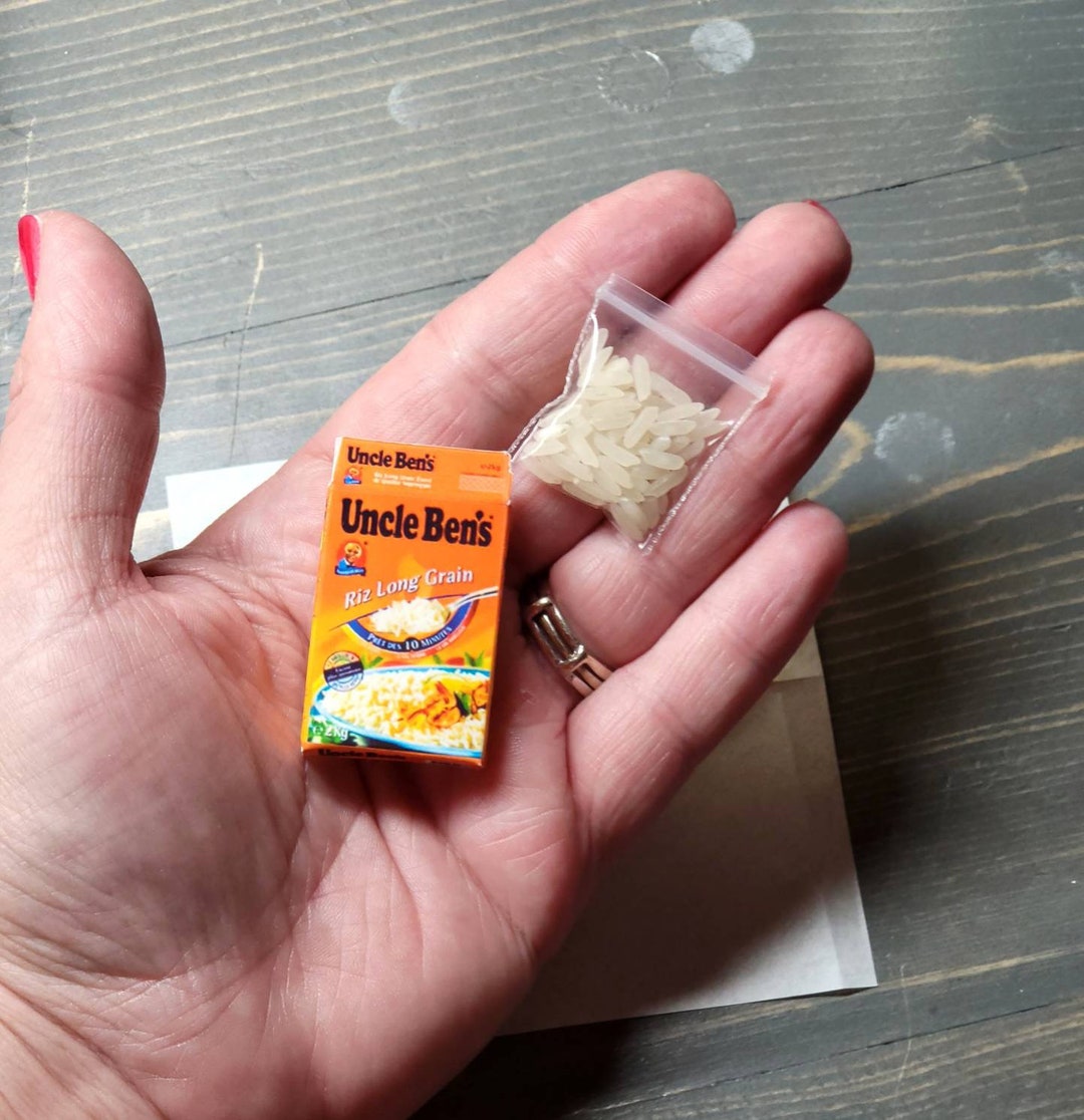 Mini Rice Box W/rice Bag - Etsy