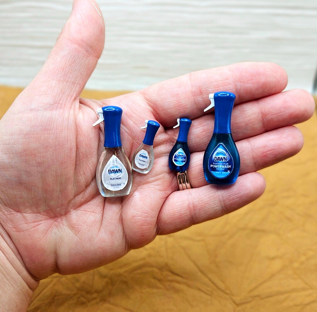 Mini Dawn Powerwash, Mini Dish Soap, 1:6 and 1/12 Scale - Etsy