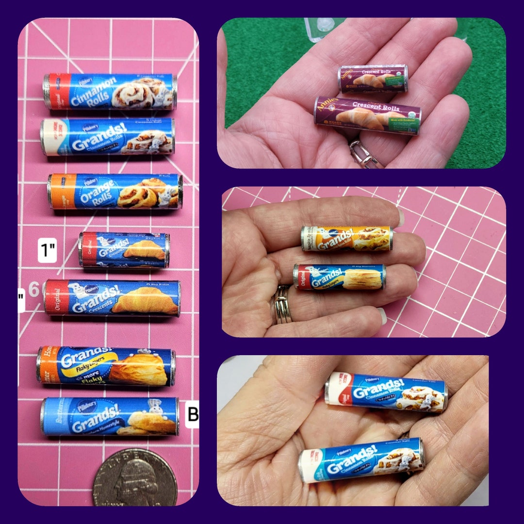 Mini Cinnamon Roll Tube, Mini Biscuit Tube, , Mini Crescent Roll Tube ...