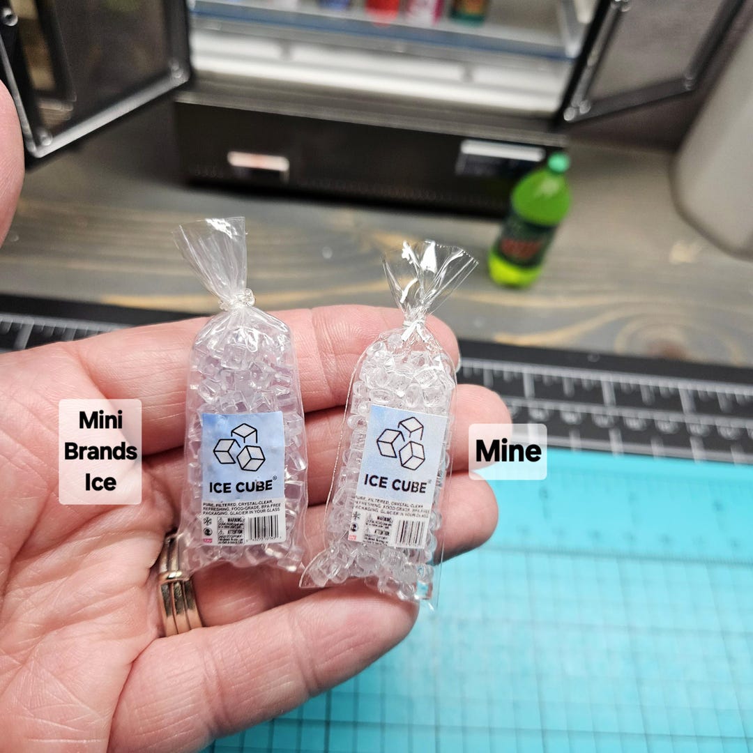 Mini Ice Bag, Tiny Ice Cubes - Etsy