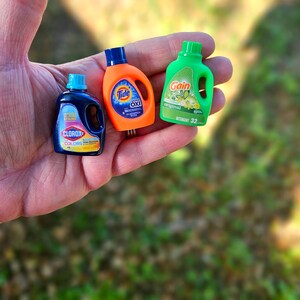Mini Laundry Detergent Jugs, Mini Laundry Soap 1:6 Scaled - Etsy