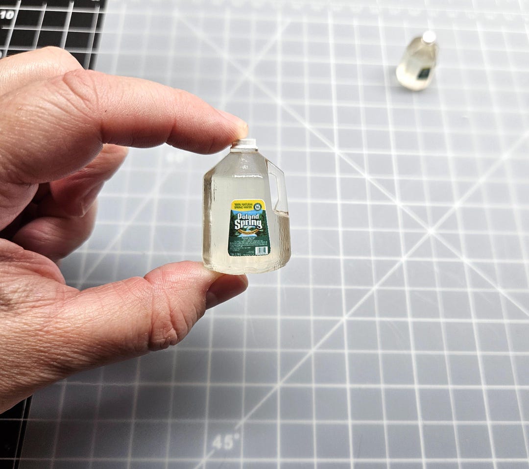 Mini Gallon of Water, Distilled Water Jug, Spring Water Jug Prop ...