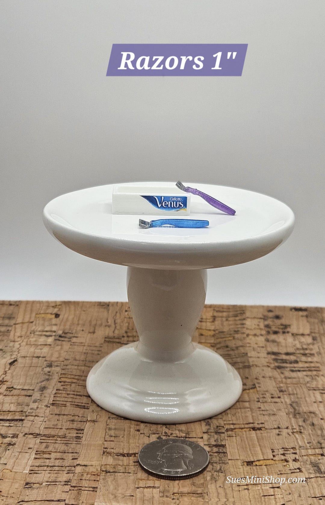 Mini Razor Set, 1:6 Scale, (doll House Prop) - Etsy