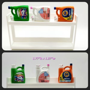 Mini Laundry Detergent Jugs, Mini Laundry Soap Box, Mini Dryer Sheets 1 ...