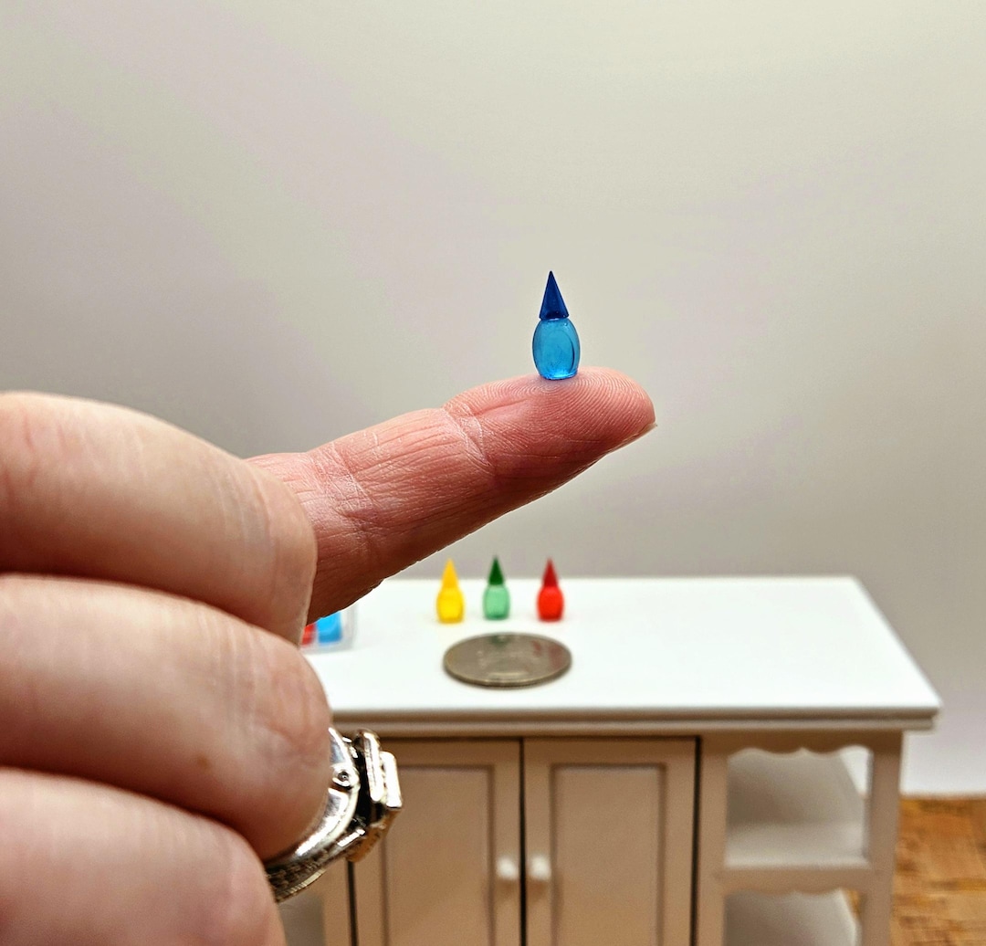 Mini Food Coloring Set, 1:6 Scale - Etsy