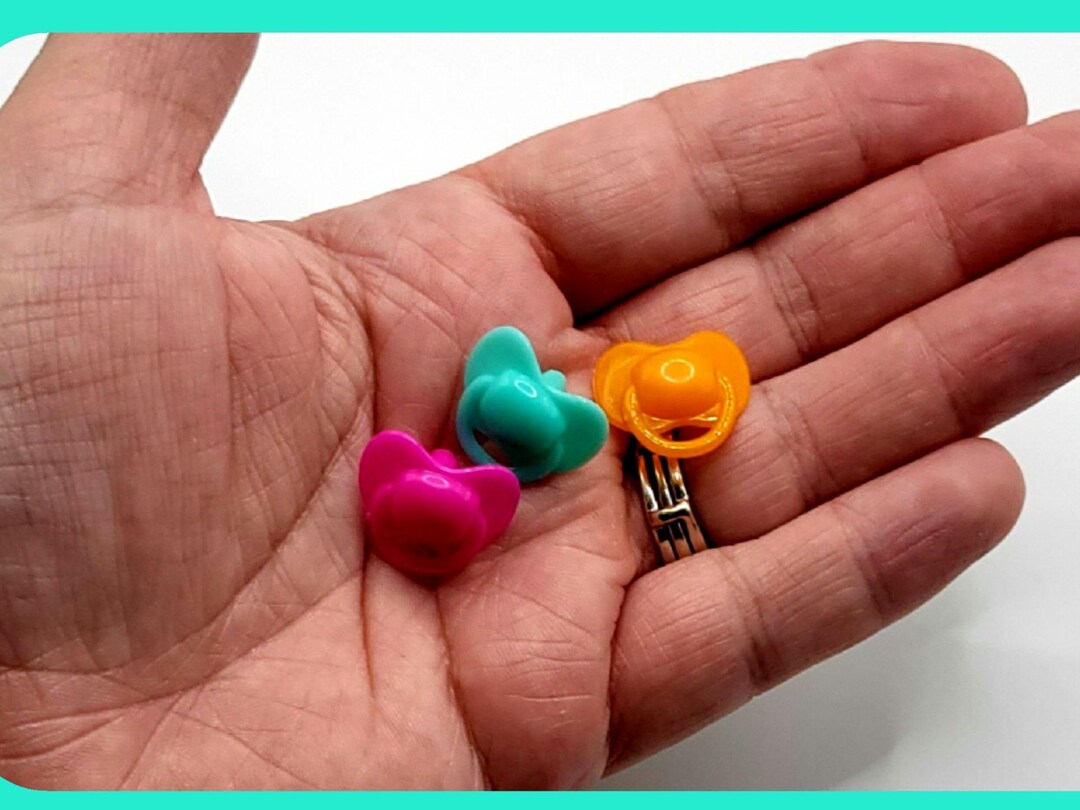 Mini Pacifier Set, Baby Doll Pacifiers, Reborn Pacifier SET - Etsy