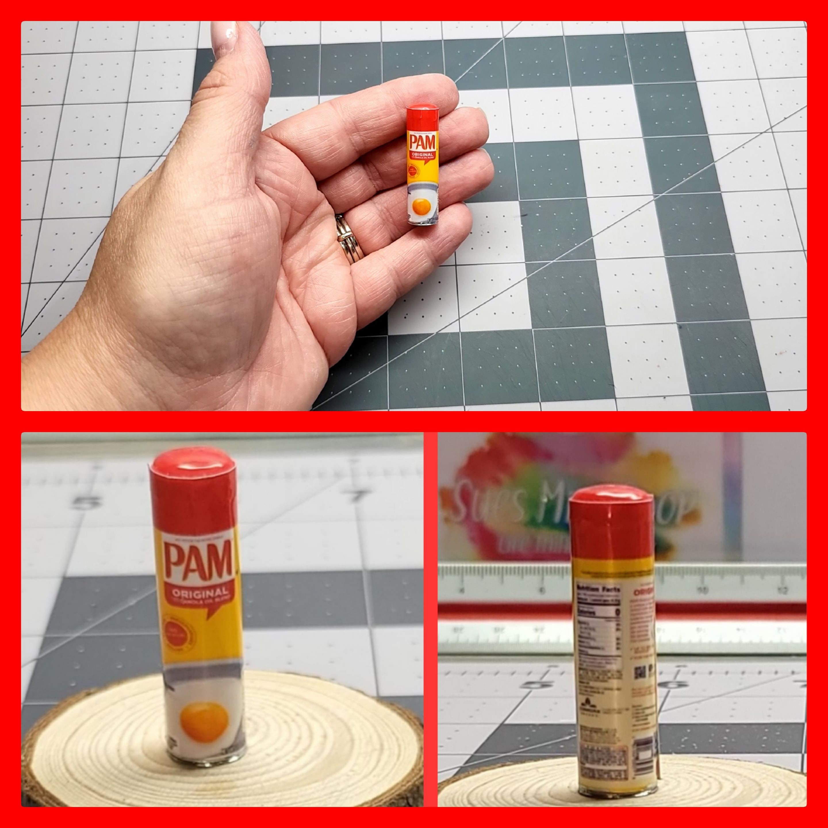Mini Pam Cooking Spray Can 1:6 Scale - Etsy