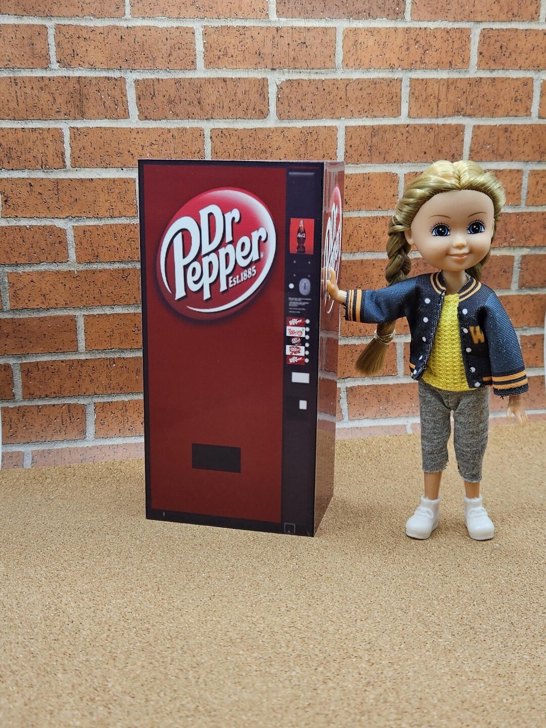 Mini Soda Machine, Mini Vending Machine, 6"h Prop - Etsy