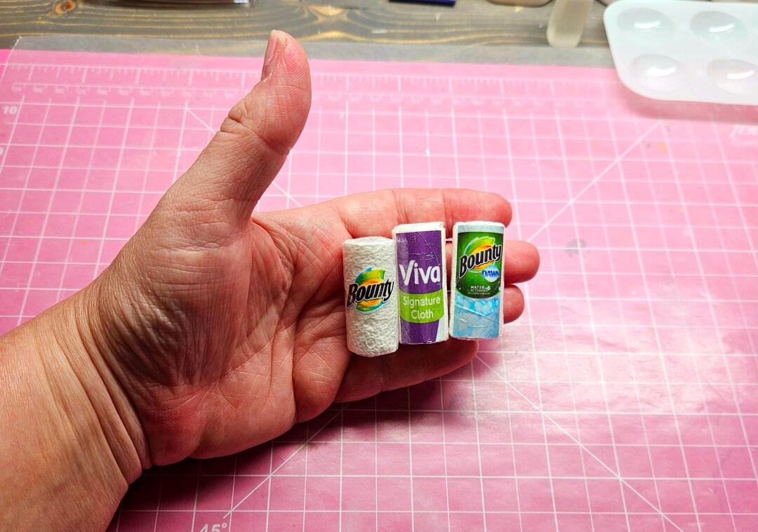 Mini Paper Towel Roll - Etsy