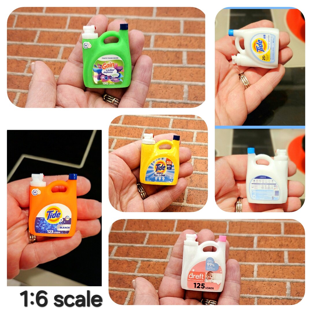 Mini Laundry Soap Prop 1:6 Scale - Etsy