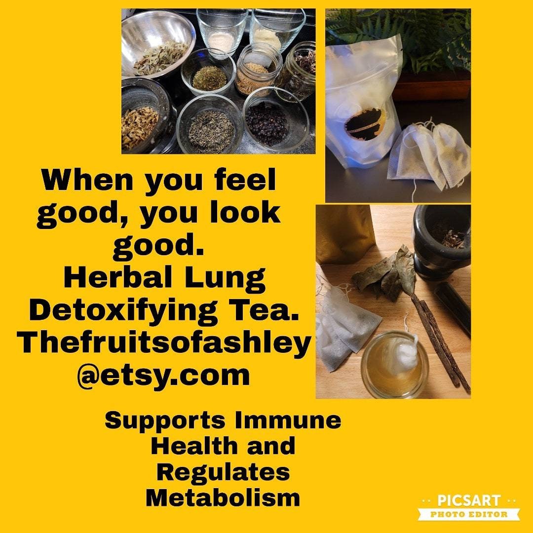 Herbal Lung Detoxifying Tea for Respiratory Support - Etsy