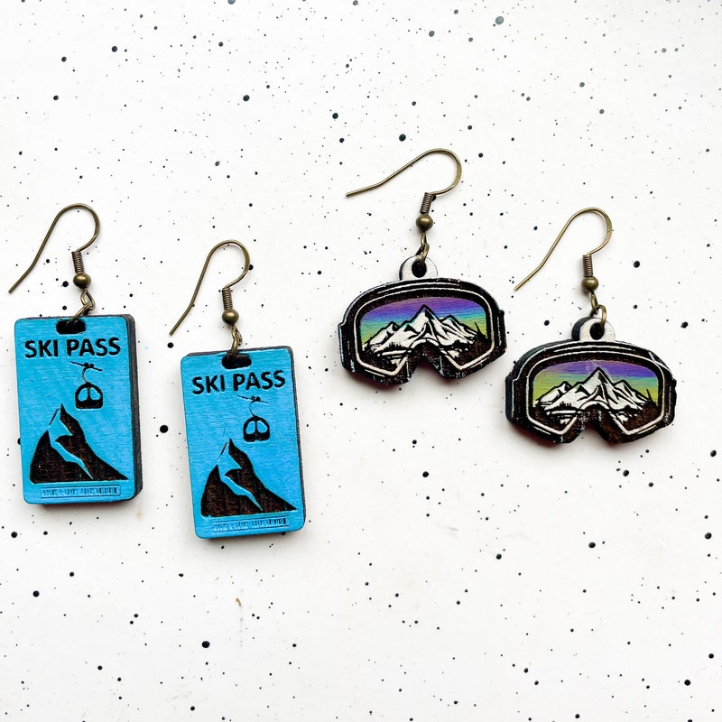 Snowboarding Jewelry - Etsy