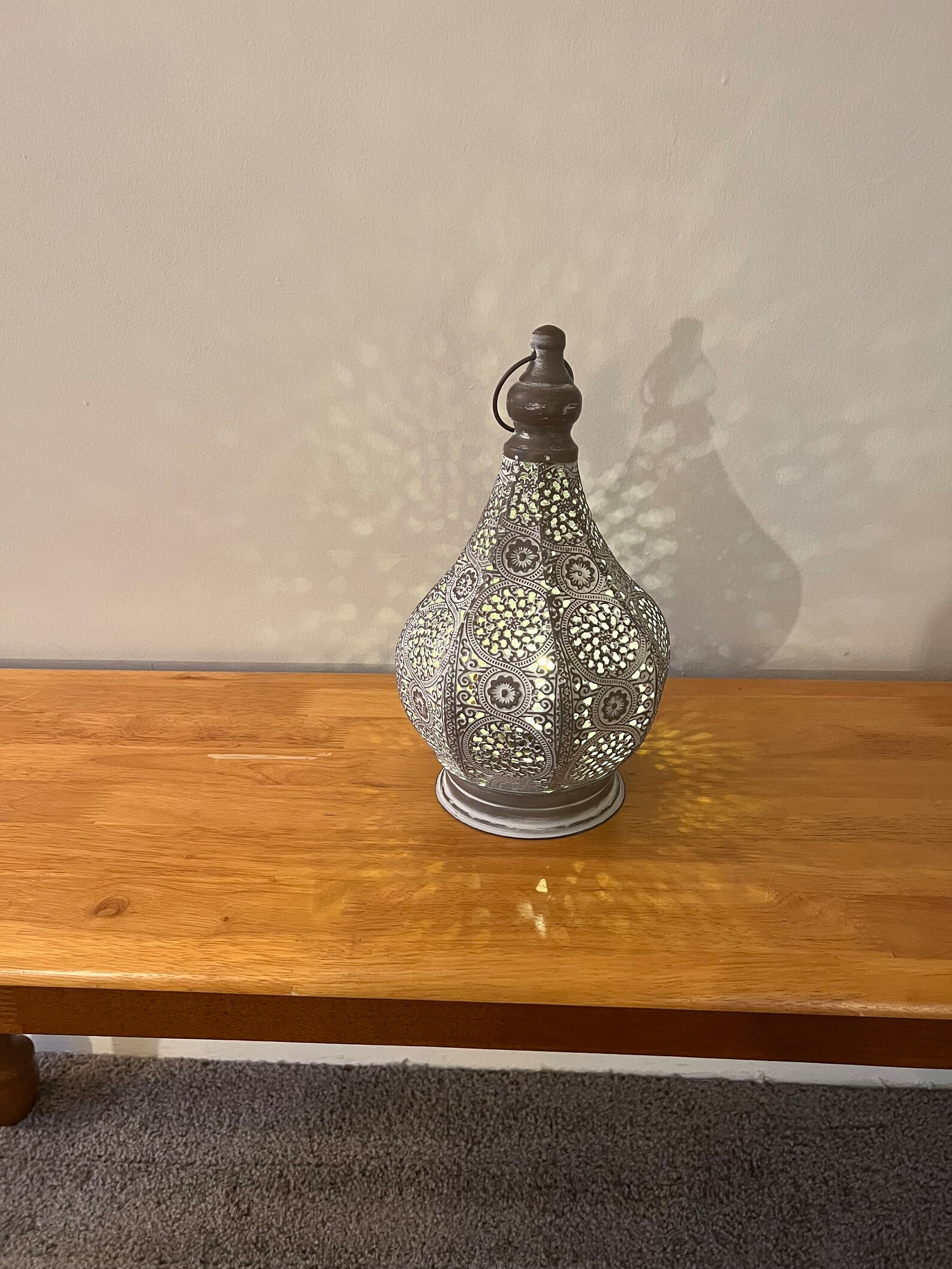 Moroccan Table Lantern | Table Lamp | Table Top and Garden Lantern ...