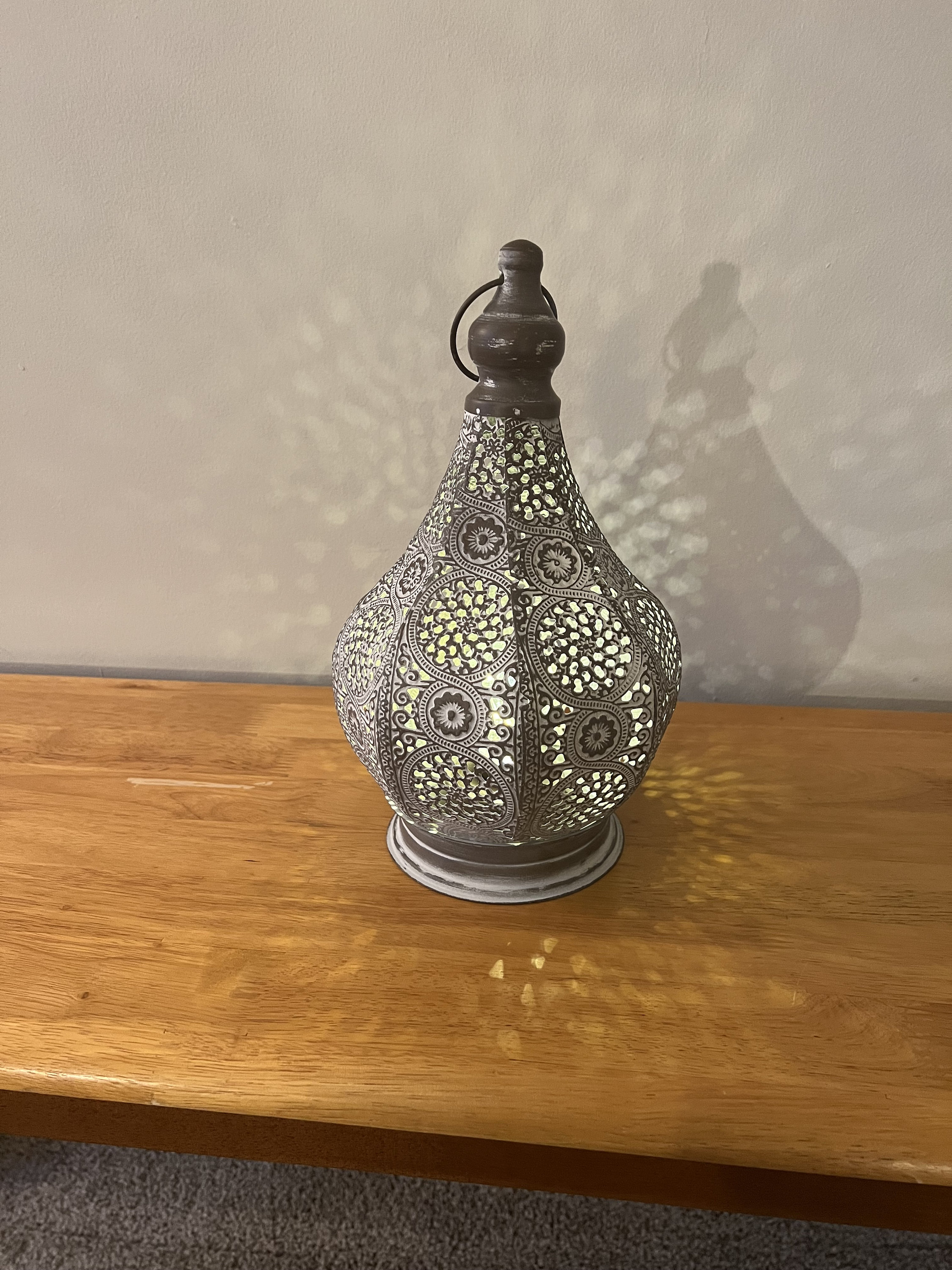 Moroccan Table Lantern | Table Lamp | Table Top and Garden Lantern ...