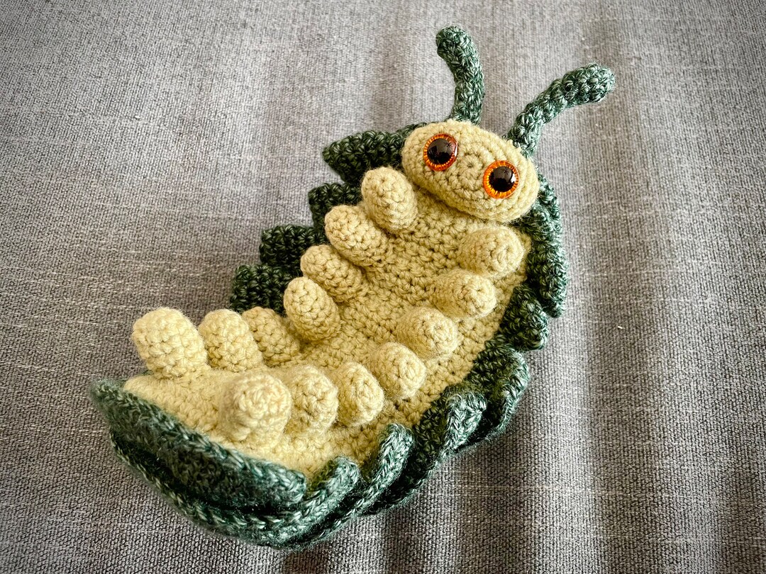 Crochet Amigurumi Roly Poly Pillbug Insect Bug Doll - Etsy
