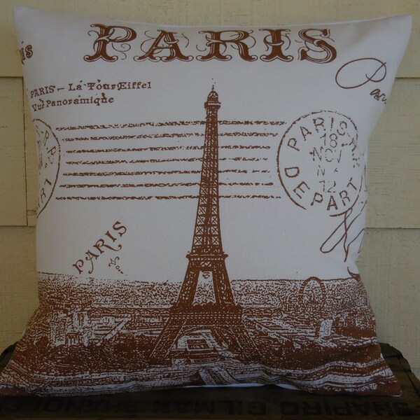 Paris Pillows - Etsy