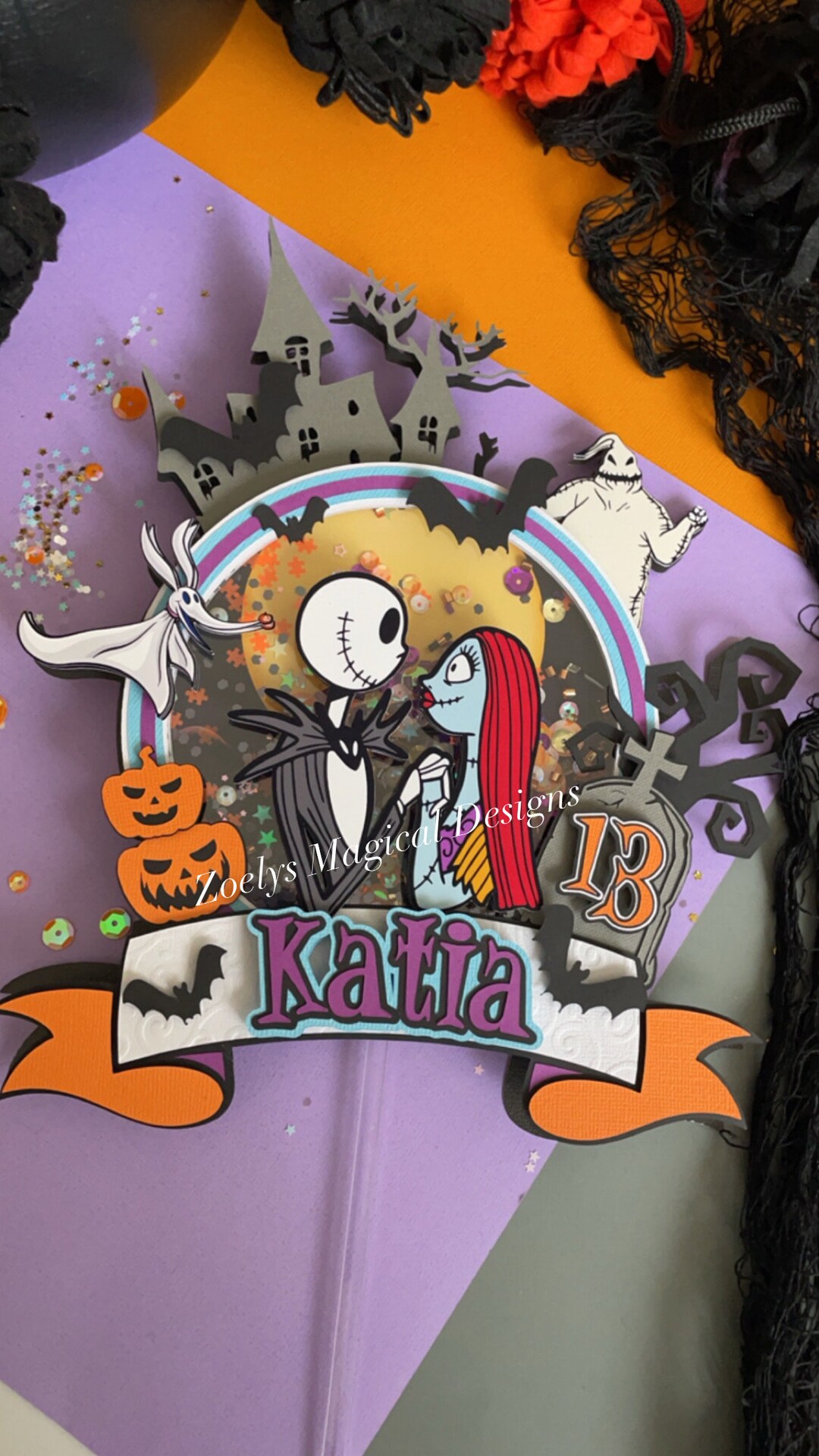 Jack and Sally Cake Topper - Etsy