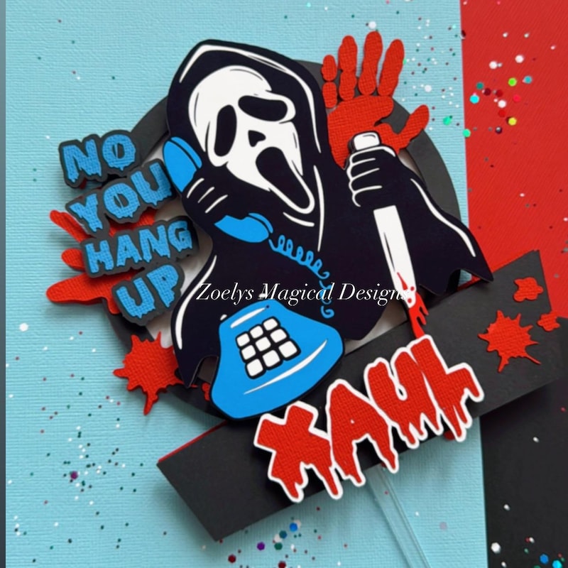 Horror Cake Topper - Etsy