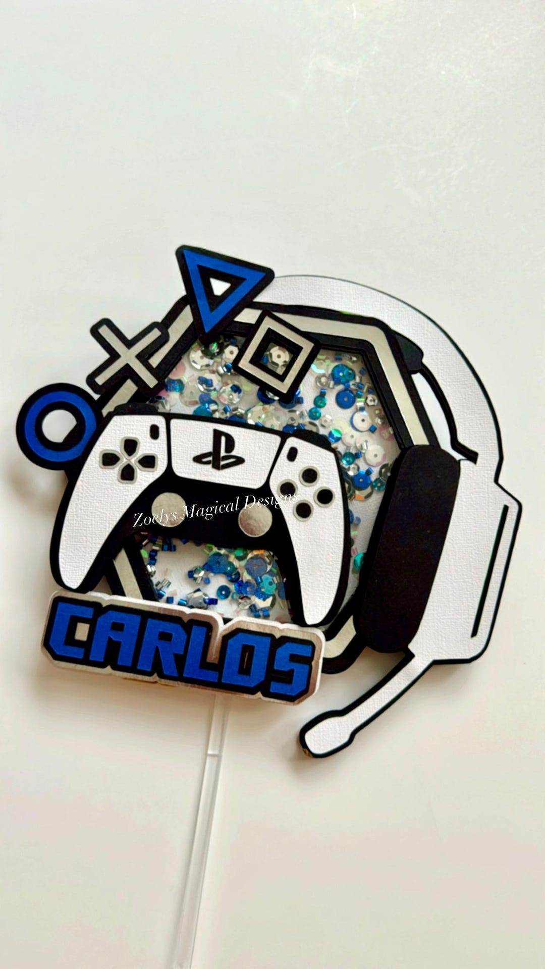 Gamer Caketopper - Etsy