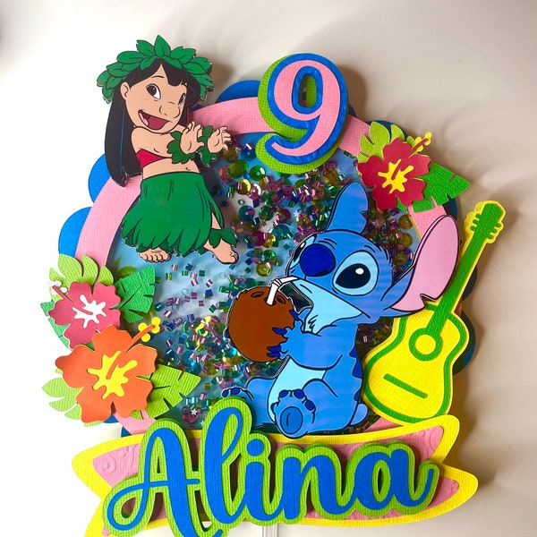 Stitch Cookie Cake Topper - Etsy