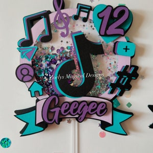 Cake Topper Tiktok - Etsy