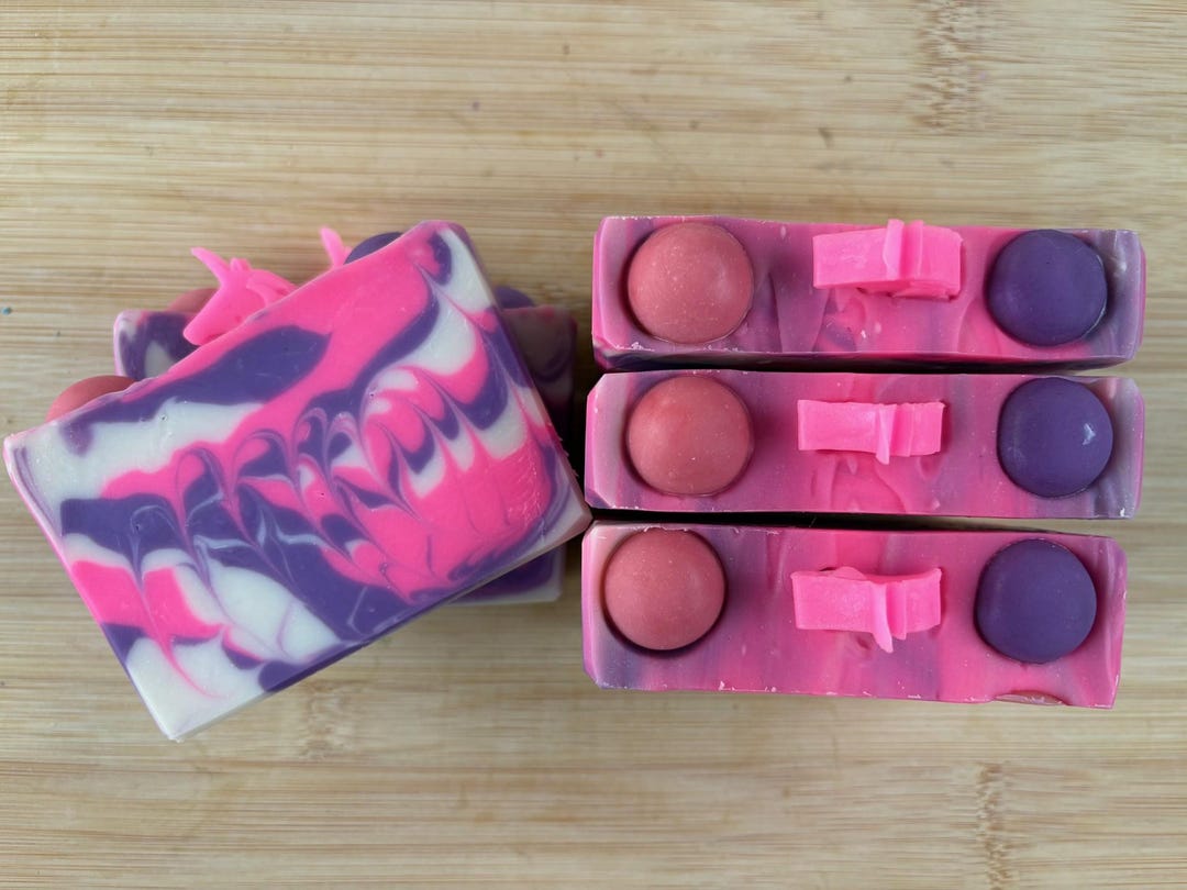Unicorn Gumball: Handmade Cold Process Soap || Bar Soap, Artisan Soap ...