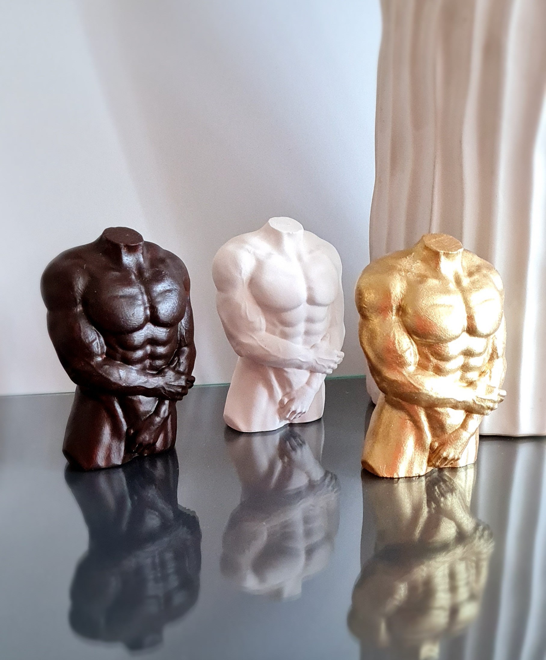 Male Torso Nude Male Sculpture Home Décor Body Sculpture - Etsy