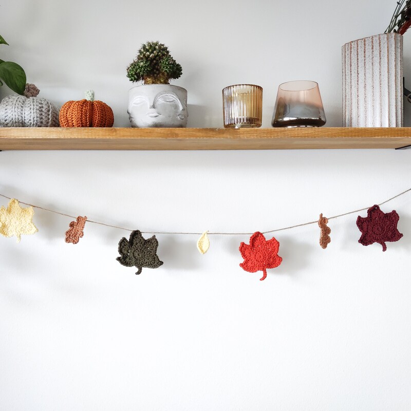 Fall Felt Leaf Garland - Etsy