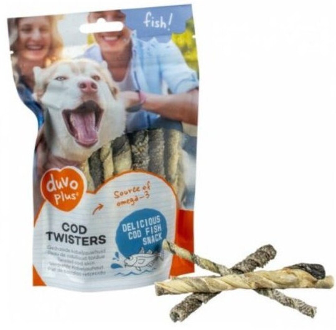 Ocean Codfish for Dogs 80g 150g Rolls, Bites, Strips, Twisters - Etsy